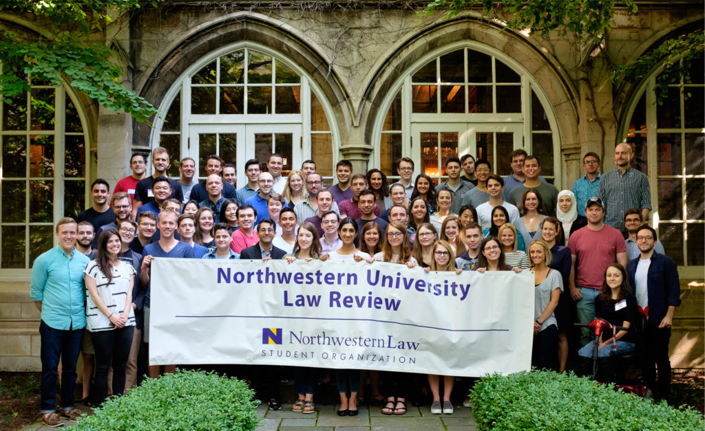 Prospective Members - Northwestern University Law Review